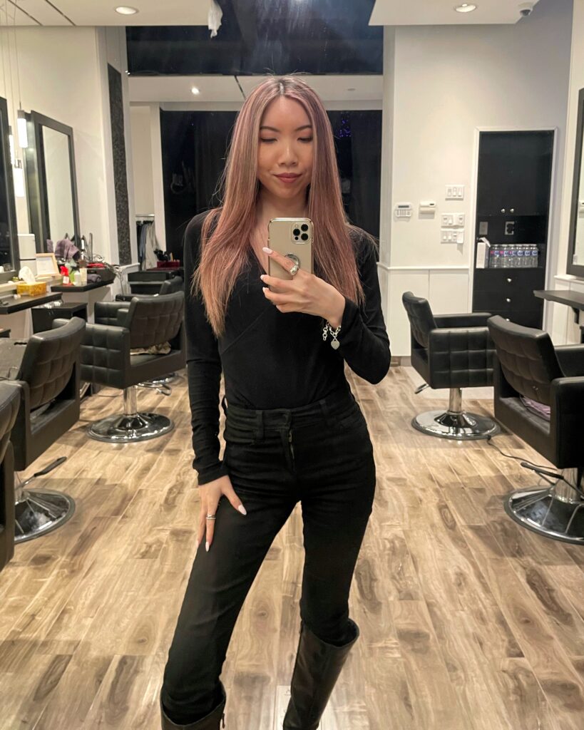 Trying Pink Shampoo on My Bleached Blonde Hair - Michelle's In Style